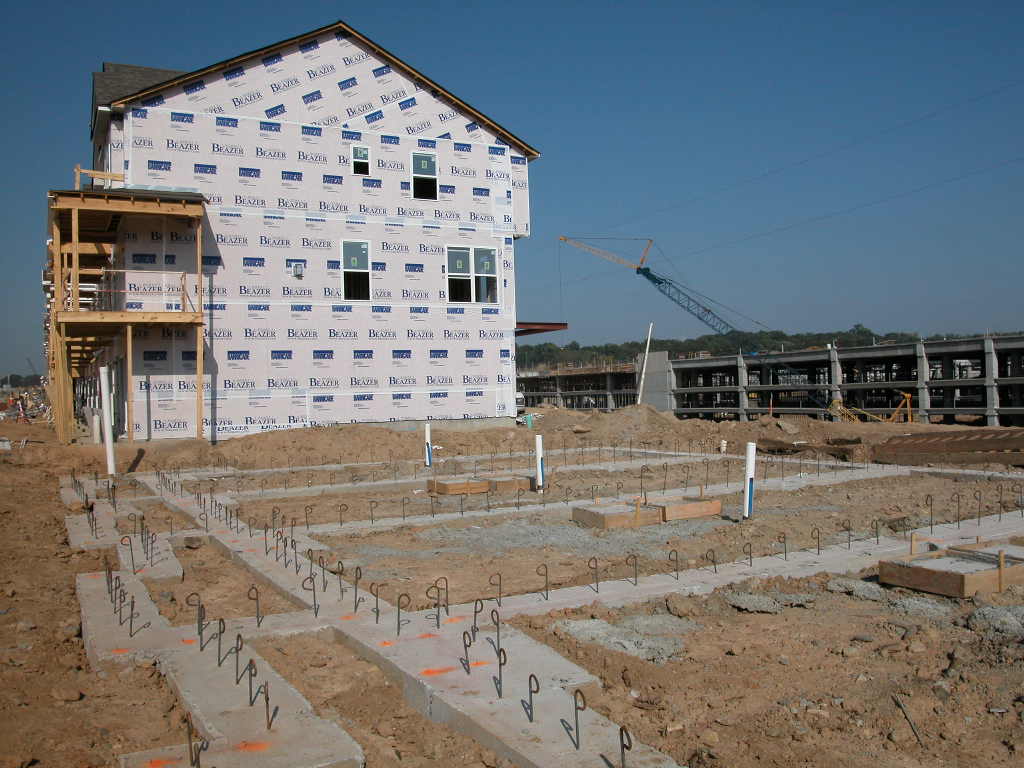 Townhome Foundations - Herbert Construction
